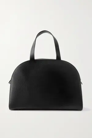 THE ROW Bowling Two Textured-leather Tote