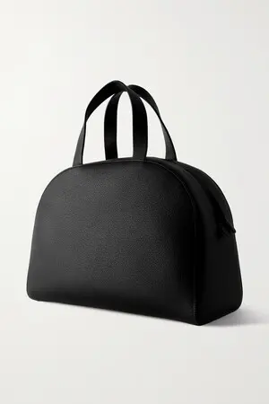 THE ROW Bowling Two Textured-leather Tote