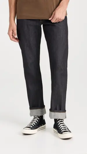 Naked & Famous Denim True Guy Left Hand Twill Selvedge Jeans - Indigo