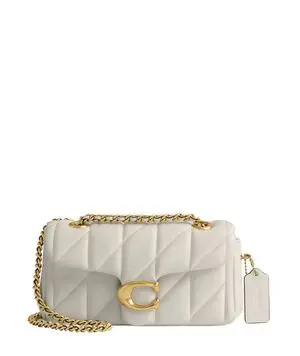COACH COACH Tabby Shoulder Bag 20 With Pillow Quilting Chalk