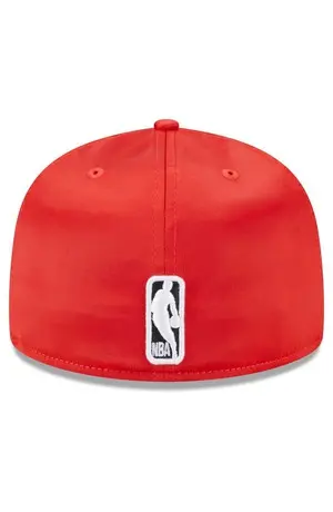 New Era Houston Rockets Throwback Satin 59fifty Fitted Hat