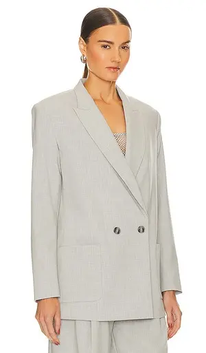 SEROYA Natasha Blazer In Grey