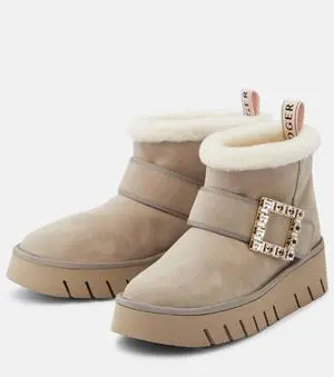 ROGER VIVIER Viv' Winter Ankle Boots