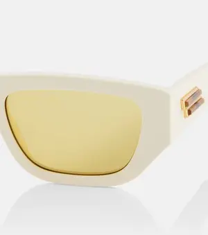 Bottega Veneta Rectangular Sunglasses
