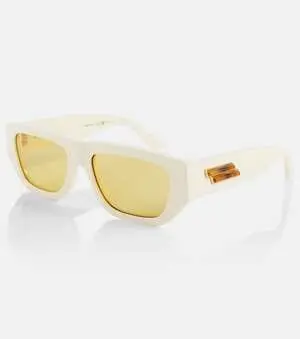 Bottega Veneta Rectangular Sunglasses