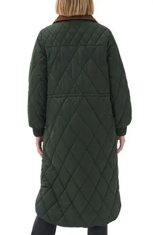 Barbour Marsett Quilted Longline Jacket