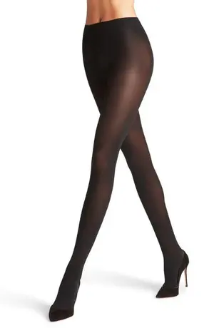 Falke Pure Matte 50 Semisheer Tights - Black