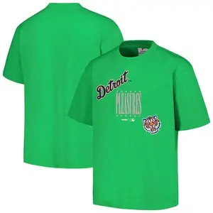 PLEASURES Detroit Tigers Repurpose T-shirt - Green