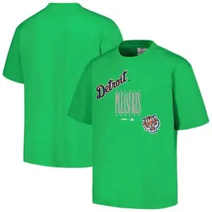PLEASURES Detroit Tigers Repurpose T-shirt - Green