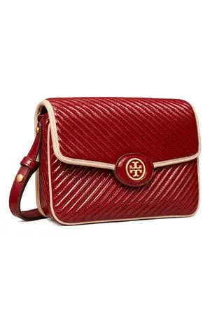 Tory Burch Robinson Quilted Leather Shoulder Bag - Bricklane