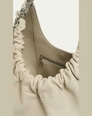 Loewe Squeeze Small Shoulder Bag - Sea Salt
