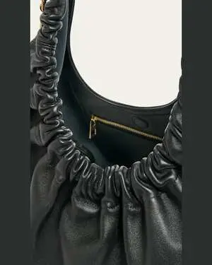 Loewe Squeeze Hobo Bag - Black