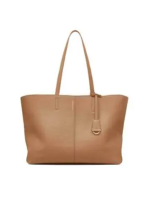 MAISON DE SABRE Maison De Sabre Large Leather Tote - Sandstone Lily