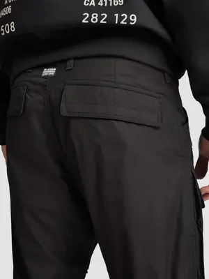 G-star Raw 3d Regular-fit Tapered Cargo Pants - Black