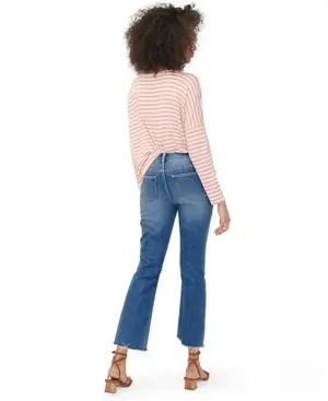 Hatch Collection Crop Maternity Jean