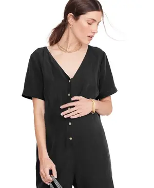 Hatch Collection Noelle Maternity Jumpsuit