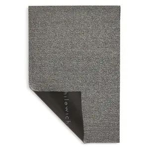 CHILEWICH Heathered Shag Big Mat, 36 X 60 - Fog