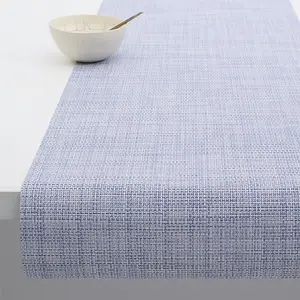 CHILEWICH Mini Basketweave Runner Periwinkle