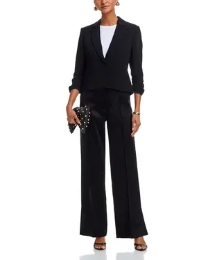 Cinq À Sept Le Petit Khloe Cropped Blazer - Black