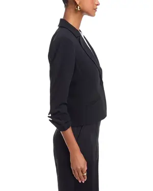 Cinq À Sept Le Petit Khloe Cropped Blazer - Black