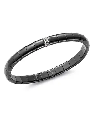 Roberto Demeglio Pura Stretch Bracelet - White/black