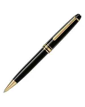 Montblanc Meisterstuck Gold-plated Resin Classique Ballpoint Pen