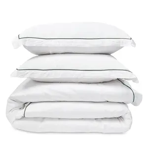 POM POM AT HOME Sheena Sateen Duvet Cover Set, Queen - Moss