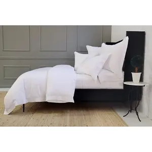 POM POM AT HOME Sheena Sateen Duvet Cover Set, King - White