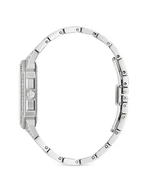 Bulova Crystal 40mm Watch - Silver
