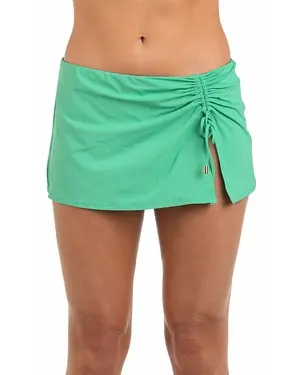 La Blanca Tunnel Swim Skirt - Eucalyptus