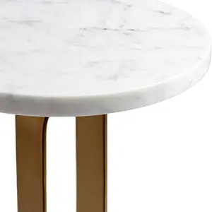 SURYA Bendigo End Table - White