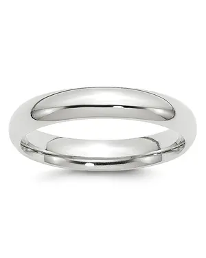 Bloomingdale'S 4mm 14k Gold Comfort Fit Band - White