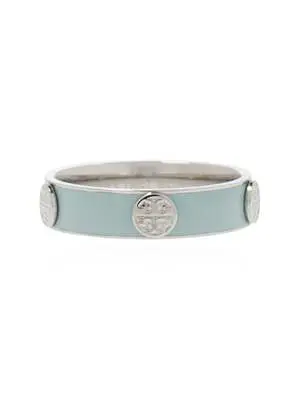 Tory Burch Miller Double-t Logo Ring - Blue
