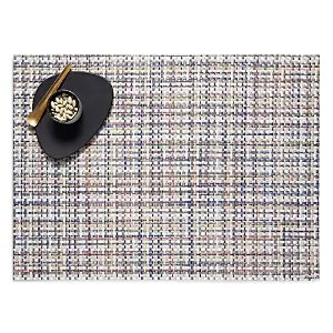 CHILEWICH Basketweave Rectangular Placemat, 14 X 19 Bon Bon