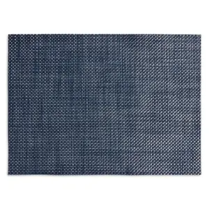 CHILEWICH Basketweave Rectangular Placemat, 14 X 19 - Denim