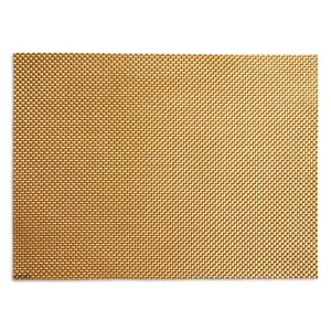 CHILEWICH Basketweave Rectangular Placemat, 14 X 19 - Gilded
