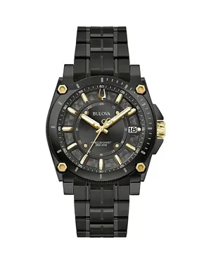 Bulova Precisionist Icon 40mm Watch - Black