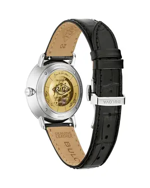 Bulova Classic Rat Pack 40mm Watch - Black
