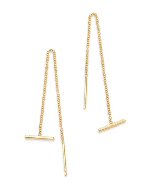 Zoe Chicco 14k Yellow Threader Earrings - Gold