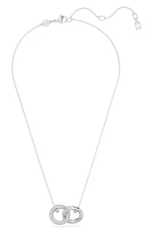 SWAROVSKI Swarovski Dextera Interlink Pendant Necklace Silver