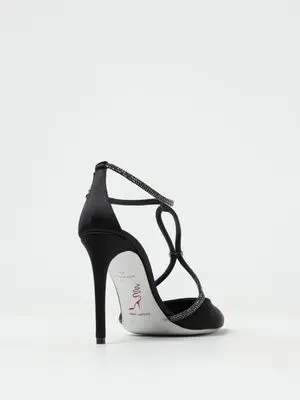 Rene Caovilla Clippy Embellished Satin Pumps