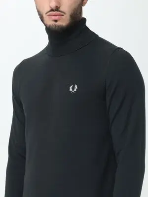 Fred Perry Turtleneck Sweater - Green
