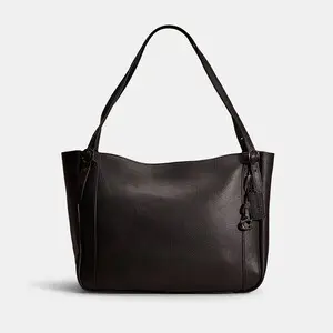 COACH Alana Tote - Pewter/black