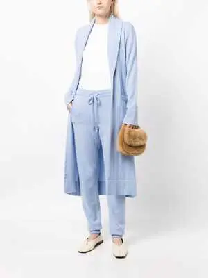 TEDDY CASHMERE Milano Cashmere Track Pants - Blue