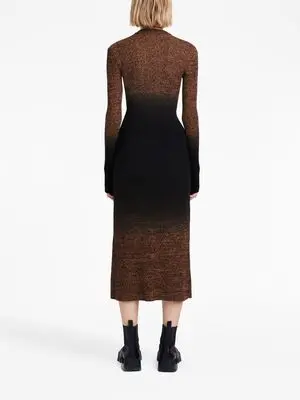 Proenza Schouler White Label Gradient-effect Knit Skirt