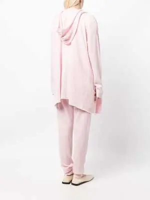 TEDDY CASHMERE Napoli Hooded Cardigan - Pink