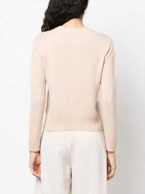 Vince V-neck Cashmere Cardigan - Neutrals