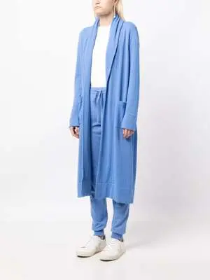 TEDDY CASHMERE Venezia Open-front Cashmere Cardigan - Blue