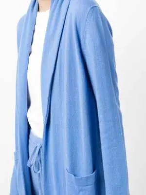 TEDDY CASHMERE Venezia Open-front Cashmere Cardigan - Blue