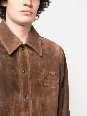 Etro Suede Shirt Jacket
